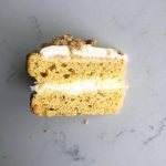 Golden Lemon Creme Cake (GF, Vegan) - The Naked Food Life