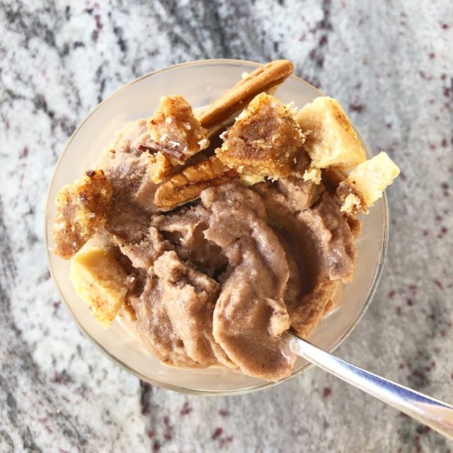 Chai Caramel Pecan Shake (vegan, refined sugar-free) - The Naked Food Life